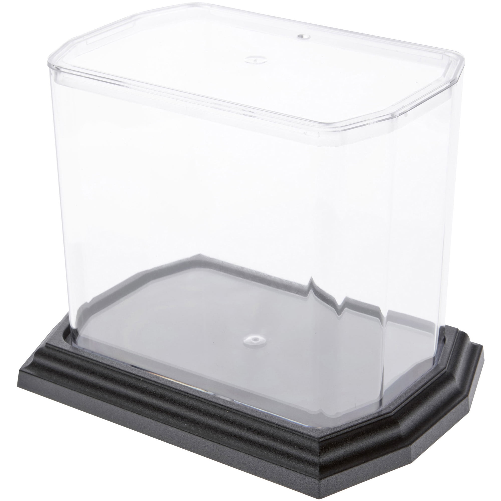 Pioneer Plastics Clear Plastic Desktop Aquarium with Base, 5.75" W x 3. ...