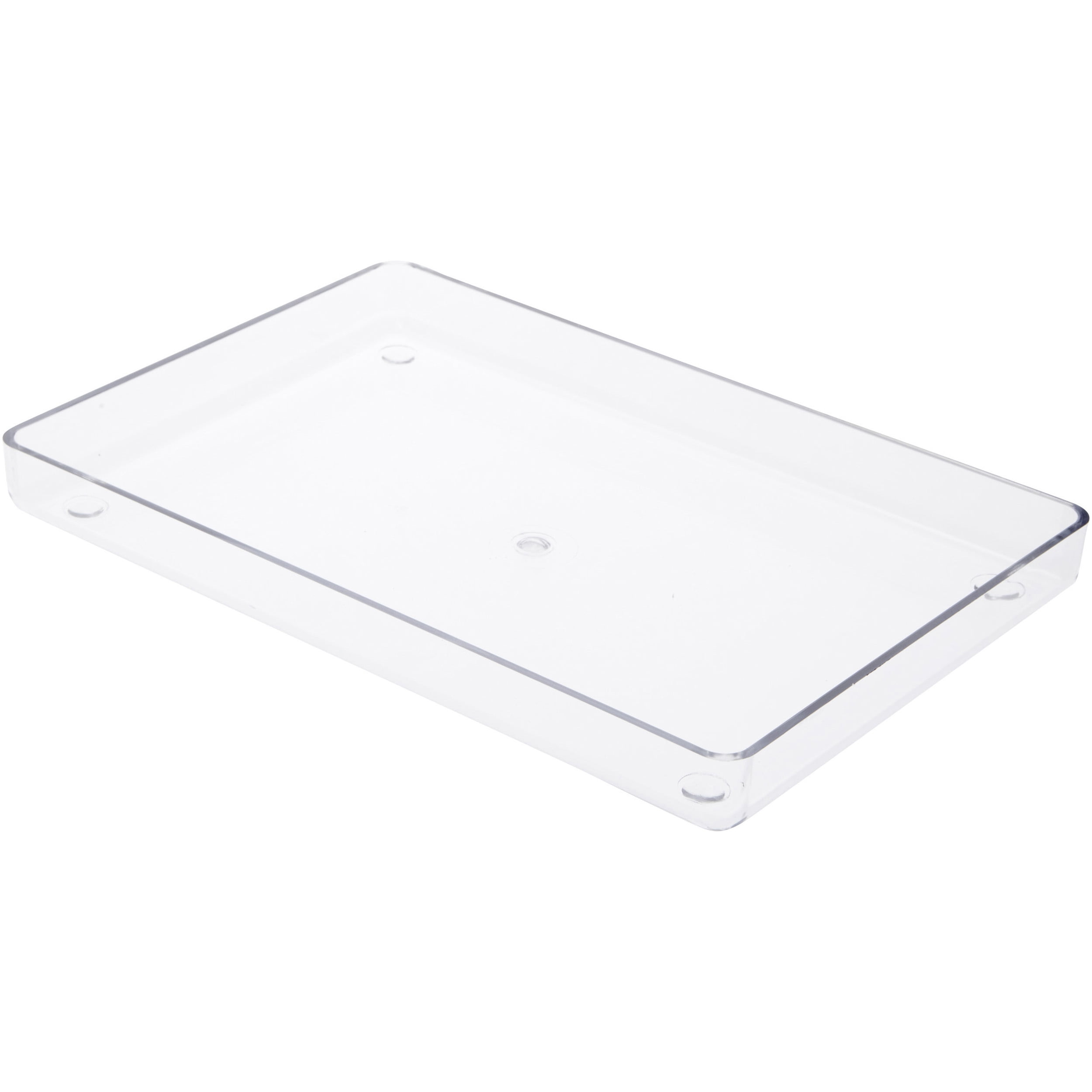 Pioneer Plastics TRAY-10R Clear Candy Plastic Tray, 10.125" W x 6.875 ...