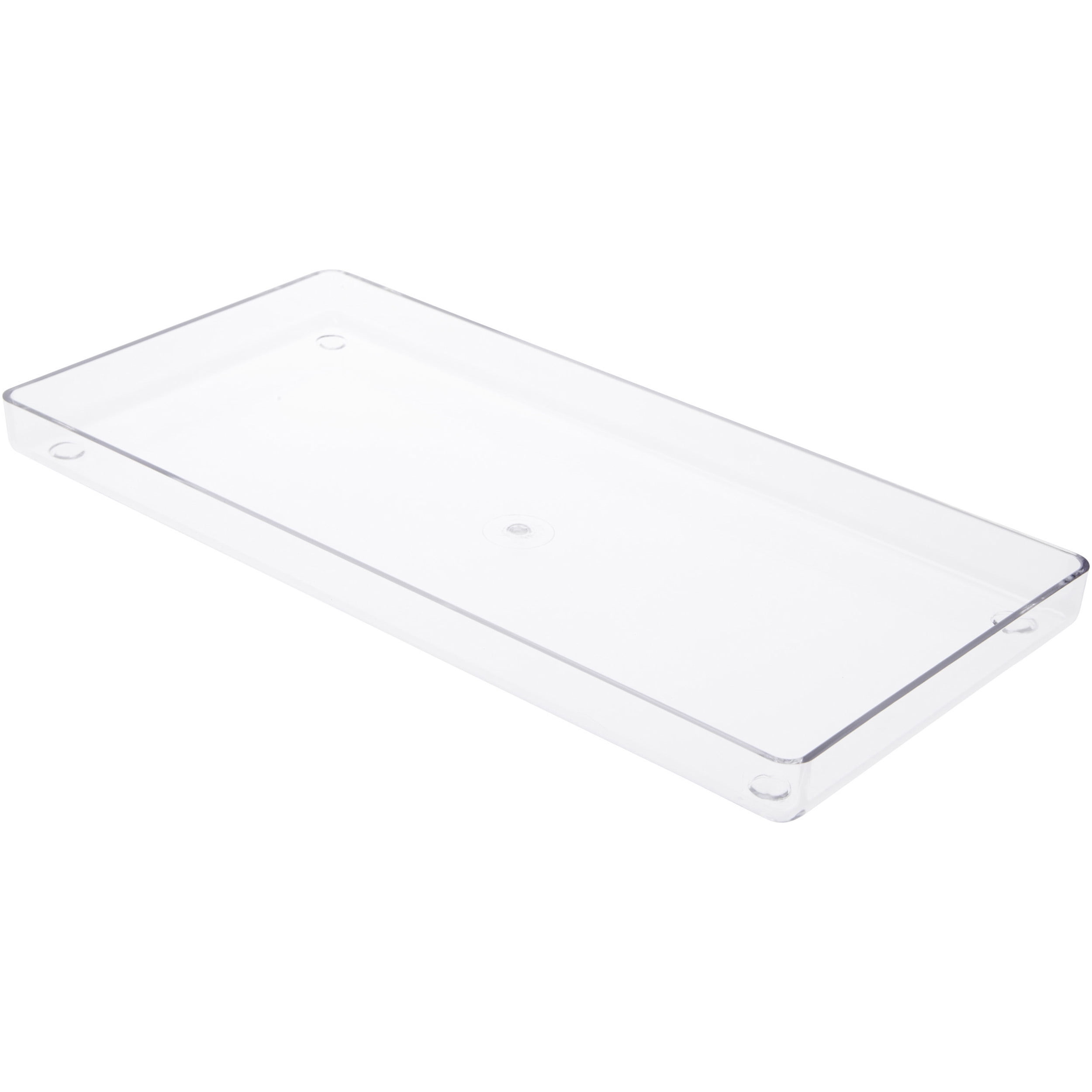 Pioneer Plastics TRAY-14R Clear Candy Plastic Tray, 14.125" W x 6.875 ...