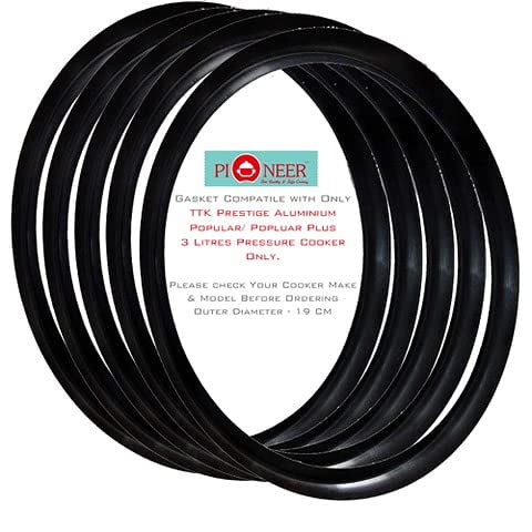 Pioneer Rubber, Nitrile, Seal, Ring, Belt Black Gasket Compatible For ...
