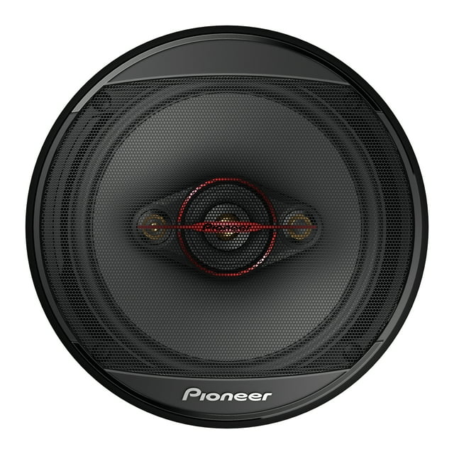 Pioneer TS-601M 6.5" 4-Way Coaxial Car Stereo Speakers, Full Range, 320W Max Power, Easy Install ...