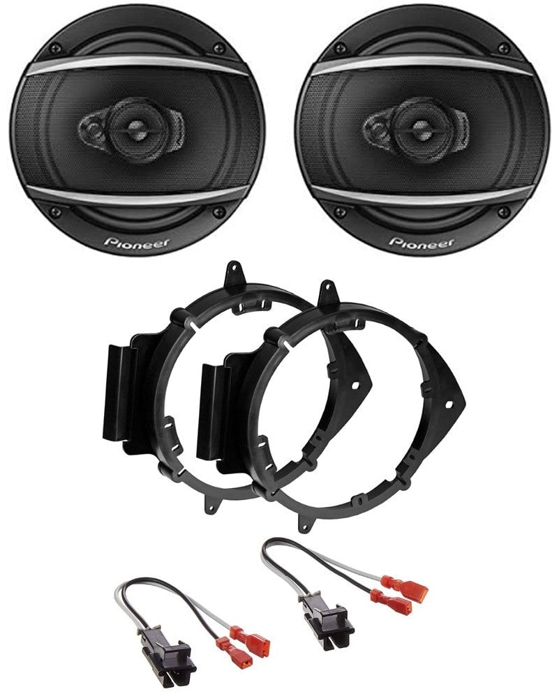 Pioneer TS-A1670F 6.5" Car Truck Front Rear or Door Speakers Fit GM 06-16 - Walmart.com