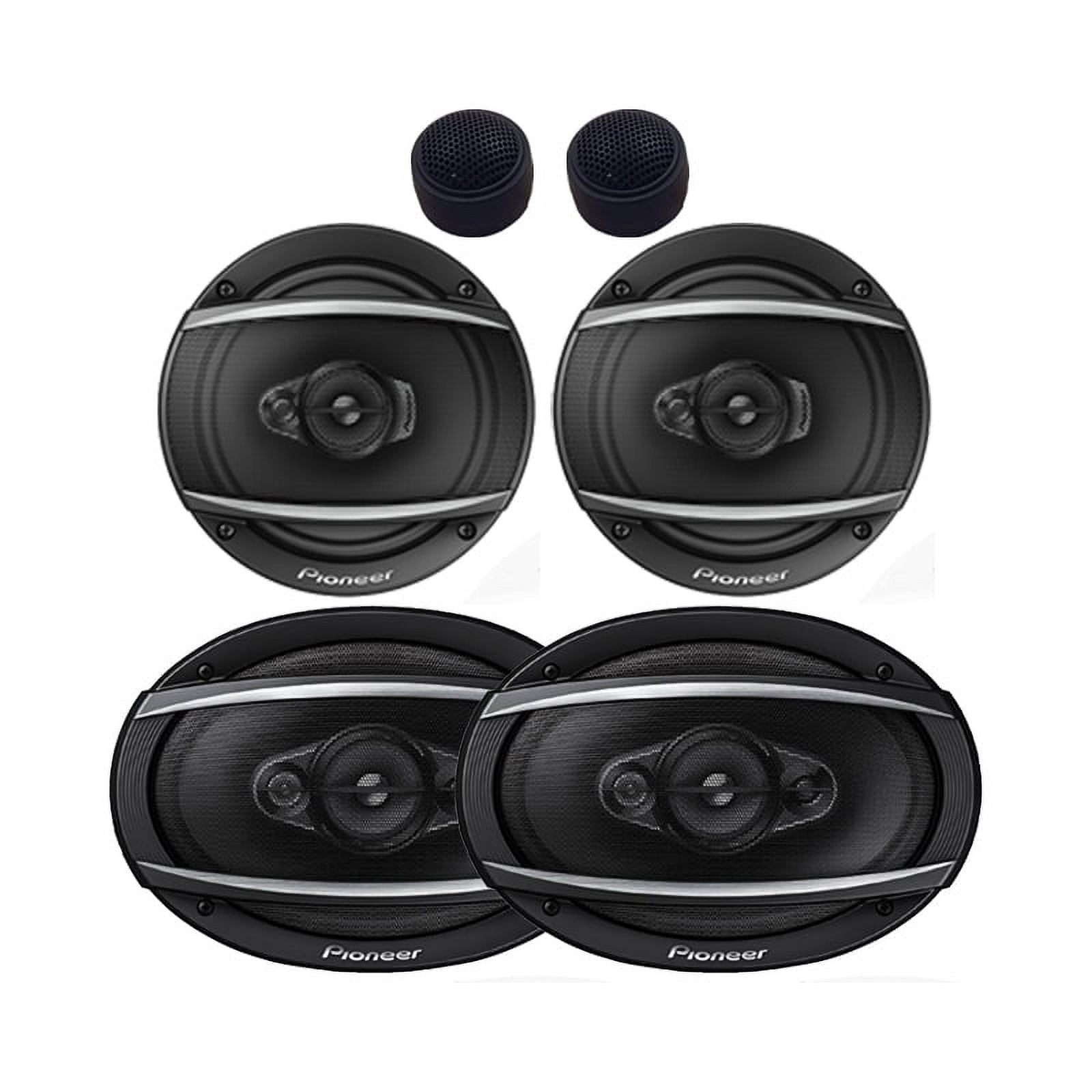Pioneer TS-A1670F TS-A6960F 6.5" 3-Way and 6x9" 4-Way Speakers W/ FREE Tweeters - Walmart.com