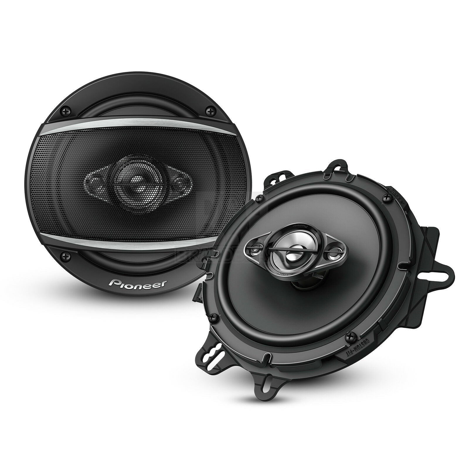 Pioneer TS-A1680F 6.5" 350W Max 4-Way Coaxial Speakers - Walmart.com