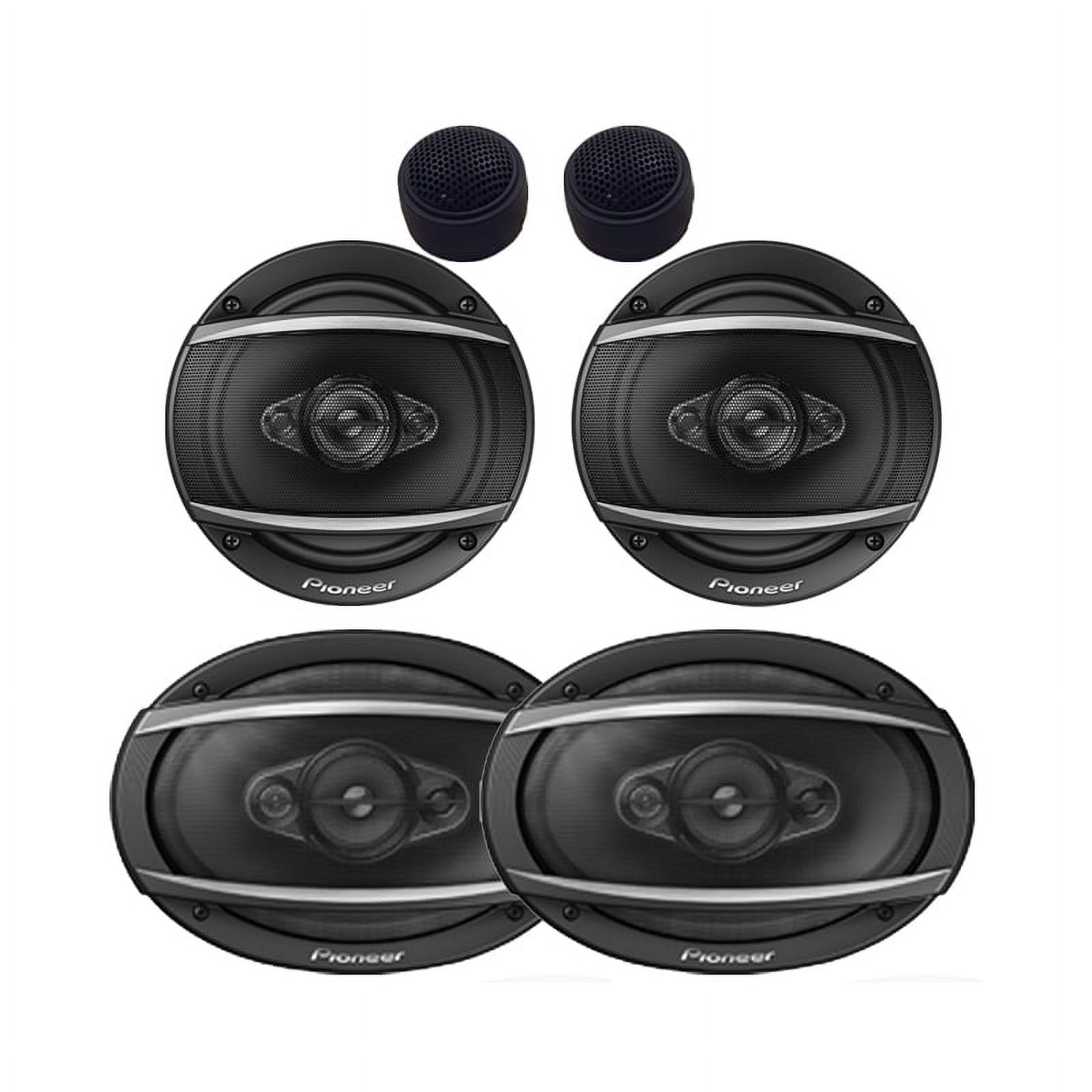 Pioneer TS-A1680F TS-A6990F 6.5" 4-Way and 6x9" 5-Way Speakers W/ FREE Tweeters - Walmart.com