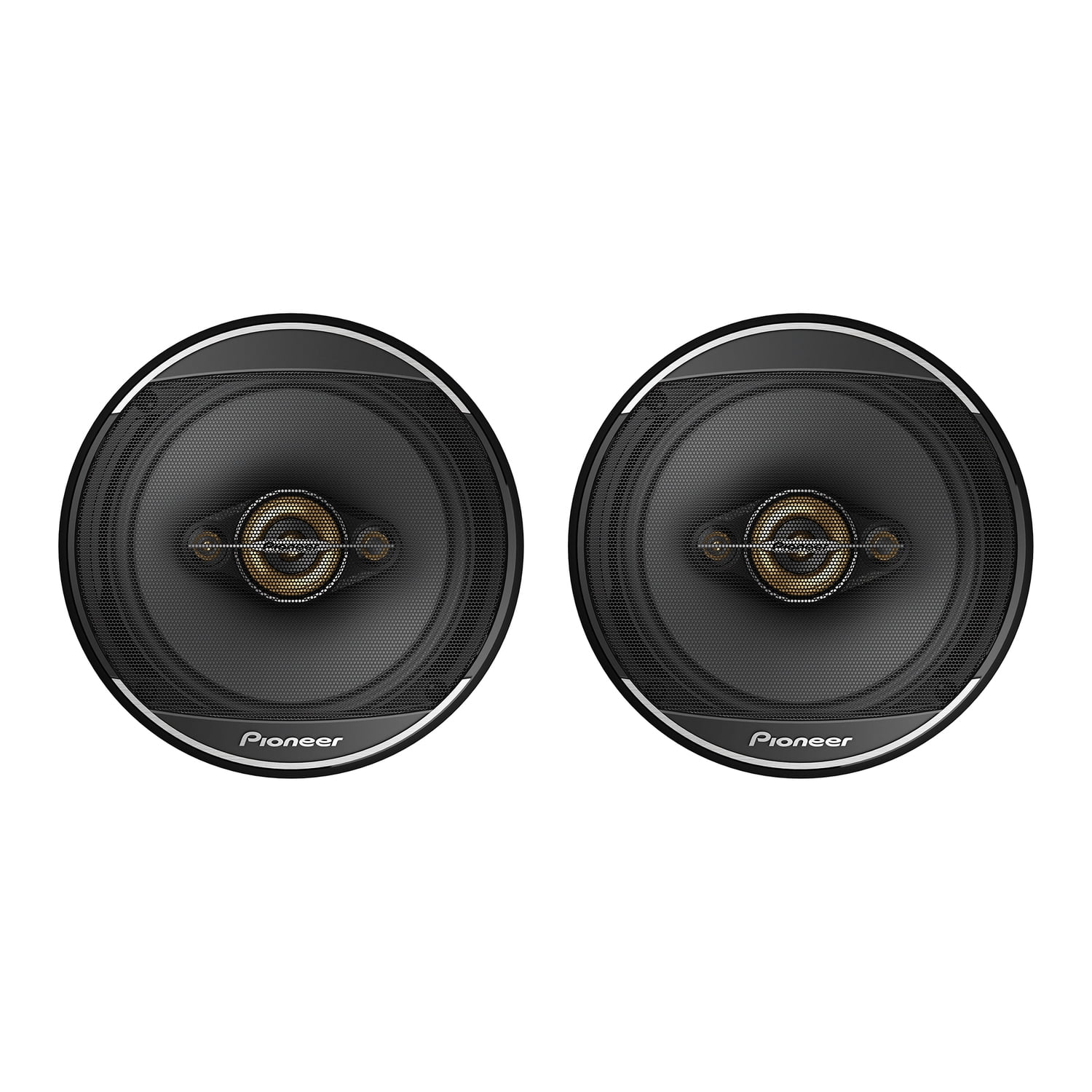 Pioneer TS-A1681F 6-1/2-In. 350-Watt 4-Way Full-Range Coaxial Speakers ...