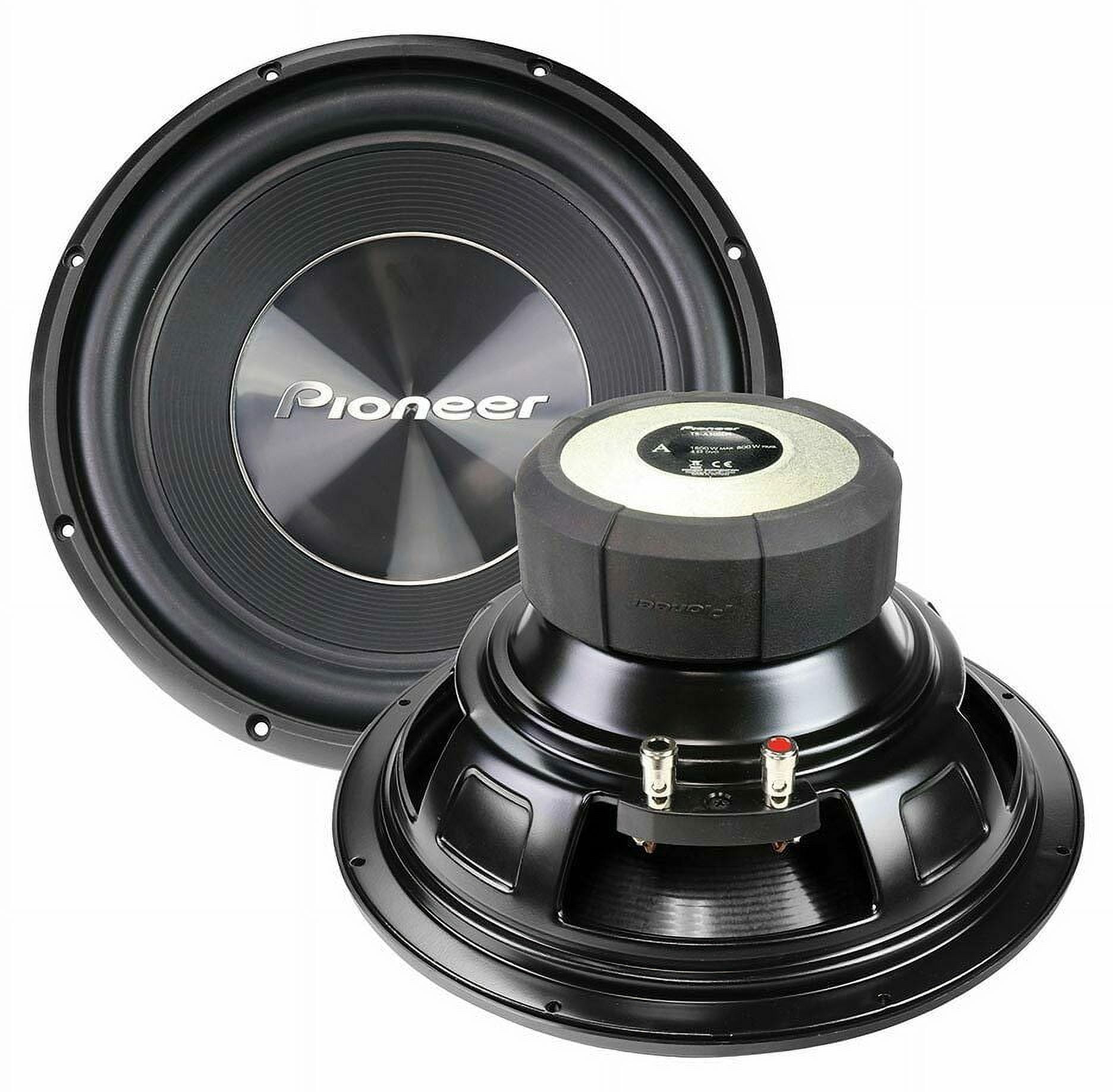 Pioneer TS-A300D4 12” Dual 4 Ohms Voice Coil Subwoofer - 1500 Watts ...
