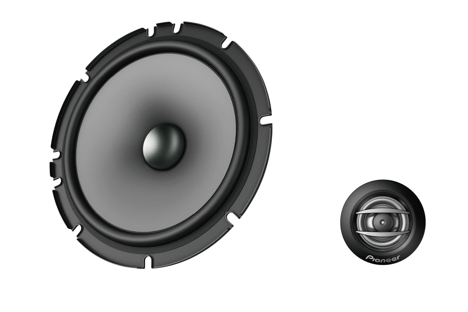 Pioneer TS-A652C A-Series Car Auto Stereo 6-1/2" Component Speaker System - Walmart.com