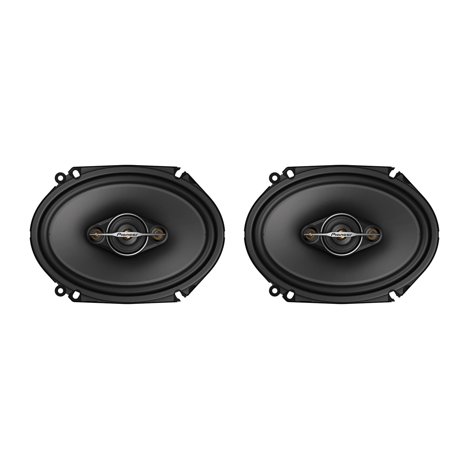 Pioneer TS-A6881F 6in. x 8in. 350-Watt 4-Way Full-Range Coaxial ...