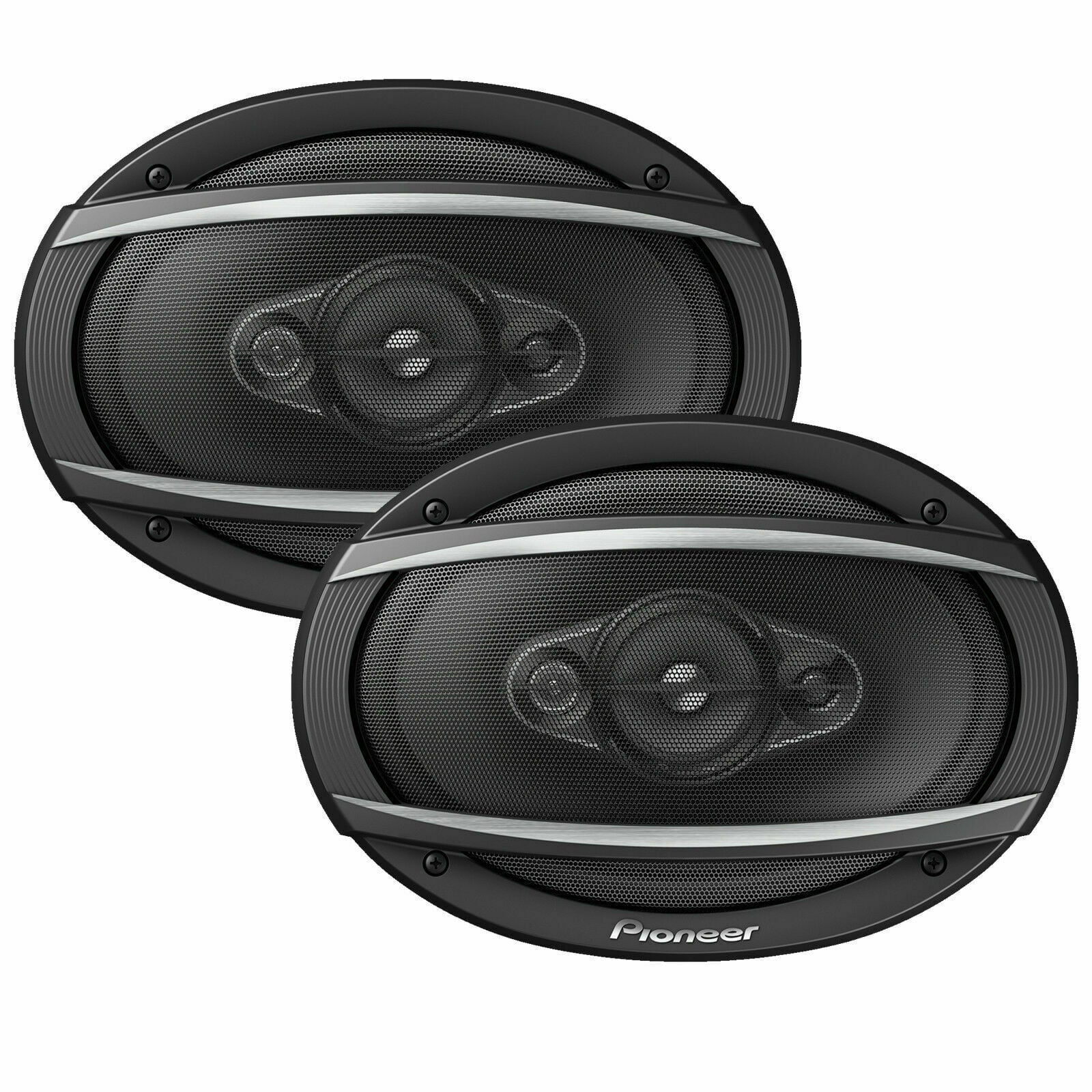 Pioneer TS-A6960F 450 Watts 6" x 9" 4-Way Coaxial Car Audio Speakers 6x9" - Walmart.com