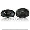Pioneer TS-A6960F 450W Max (90W RMS) 6" x 9" A-Series 4-Way Component ...