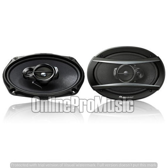 Pioneer TS-A6960F 450W Max (90W RMS) 6" x 9" A-Series 4-Way Component ...
