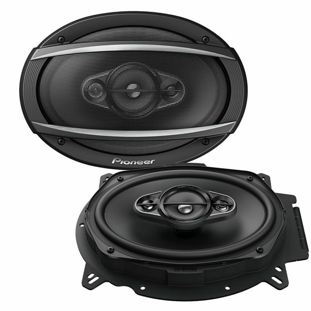 Pioneer TS-A6960F 6x9" 4-Way 450W Coaxial Car Speakers - Pair NEW - Walmart.com