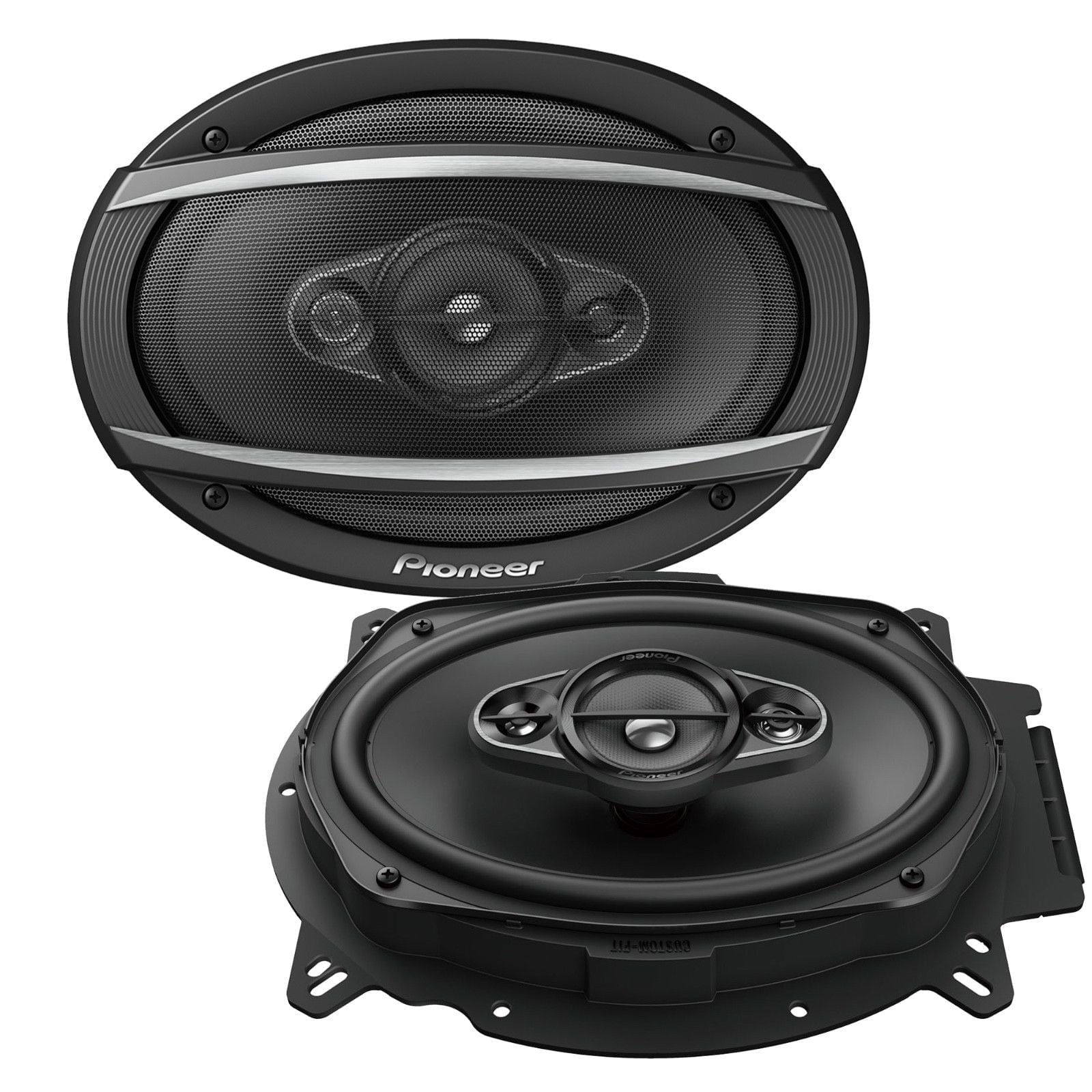 Pioneer TS-A6966R 6" x 9" Inch 420-Watt 3-Way Car Coaxial Speaker - Walmart.com