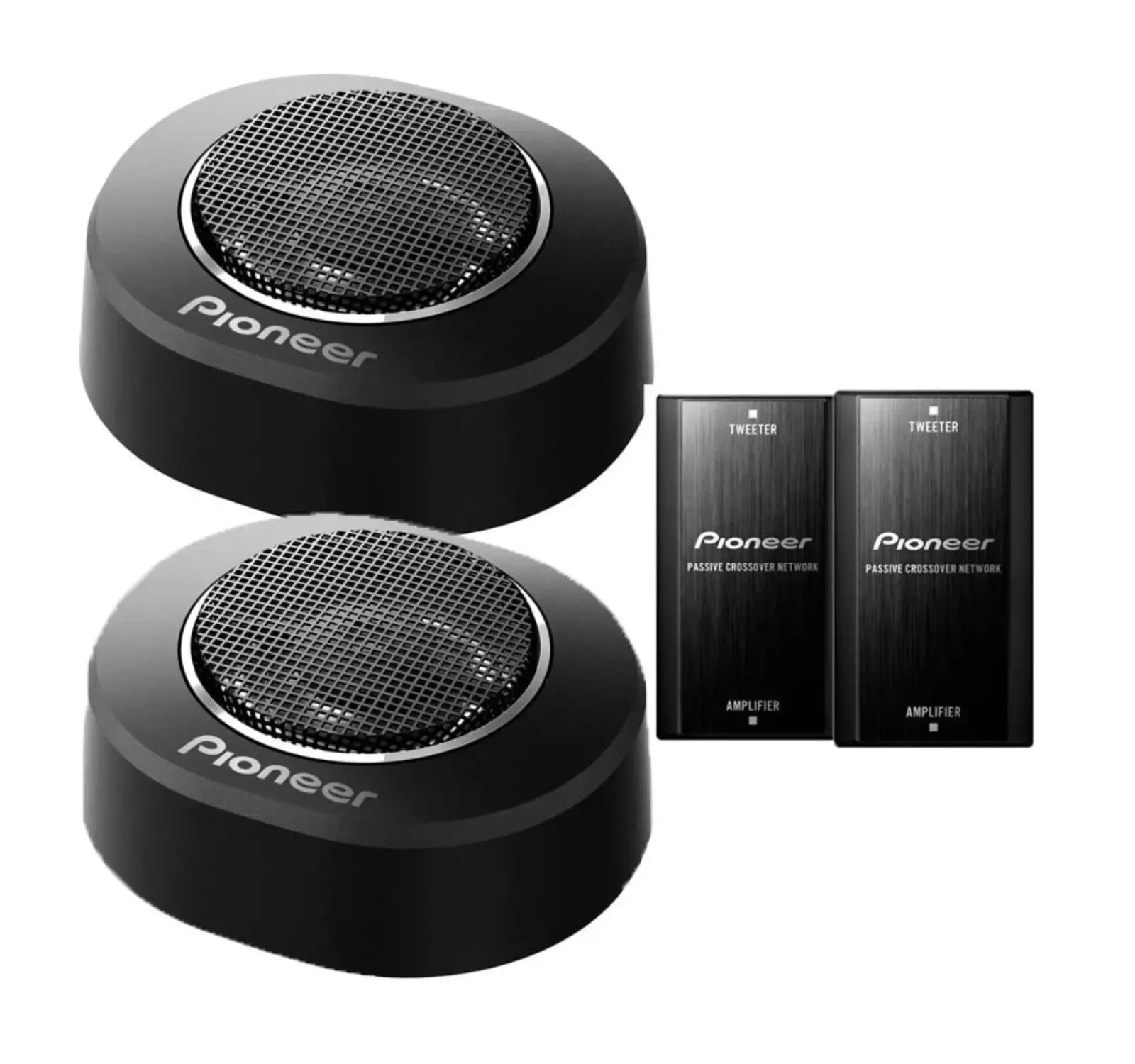 Pioneer TS-S20C 3/4" 270W Car Audio Component Dome Tweeter Crossover ...
