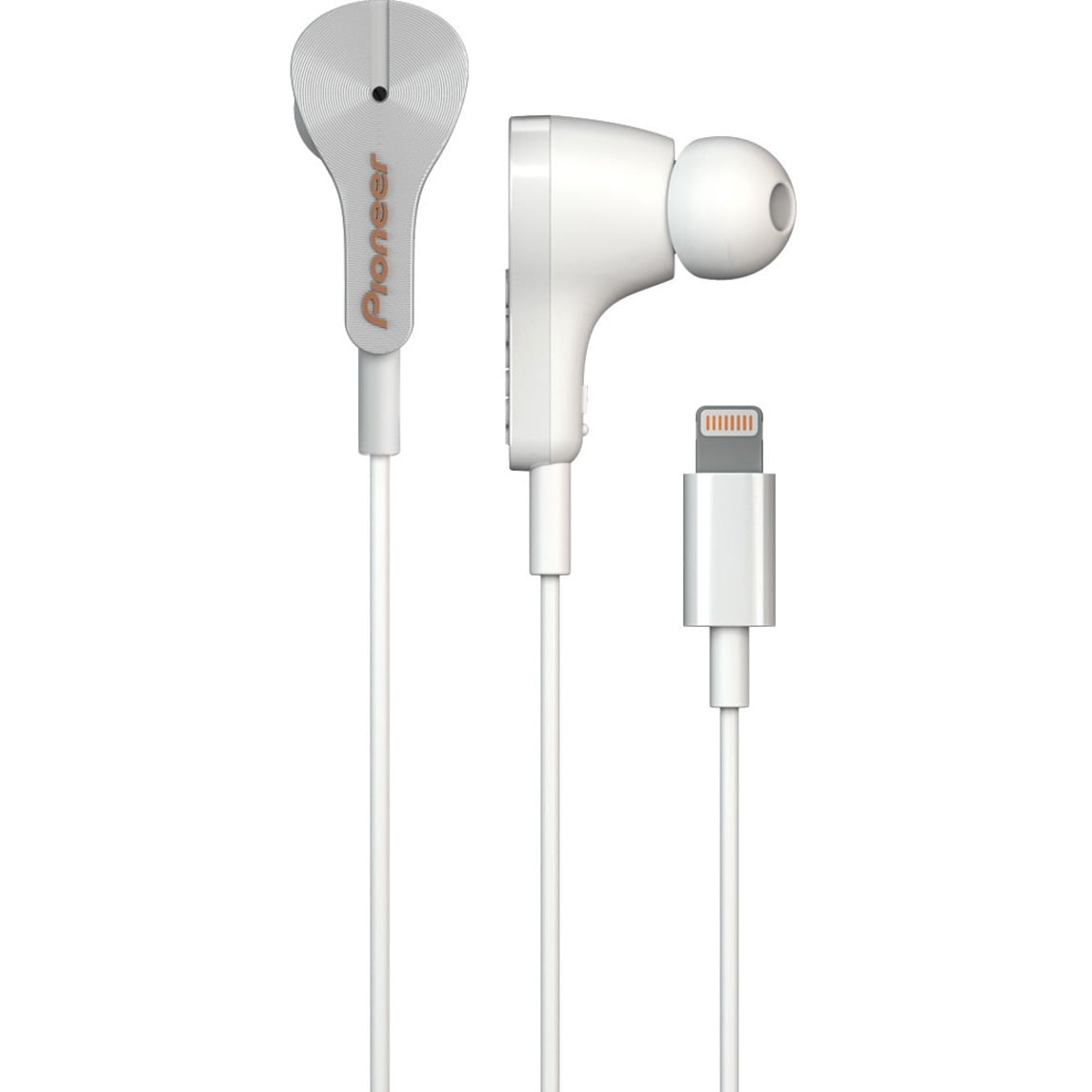 Pioneer Wired In-Ear Earbuds, Ice White, SE-LTC3R-W/XZCWL5 - Walmart.com