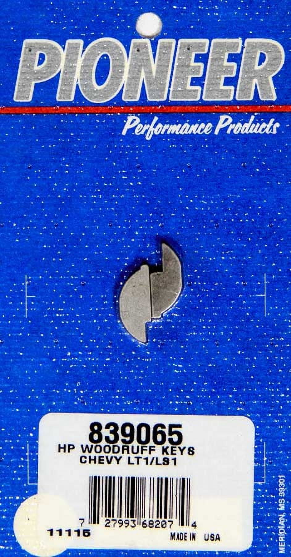 Pioneer Wooddruff Key - Chevy LS1/LT1 - 3/16 x 23/32 - Walmart.com