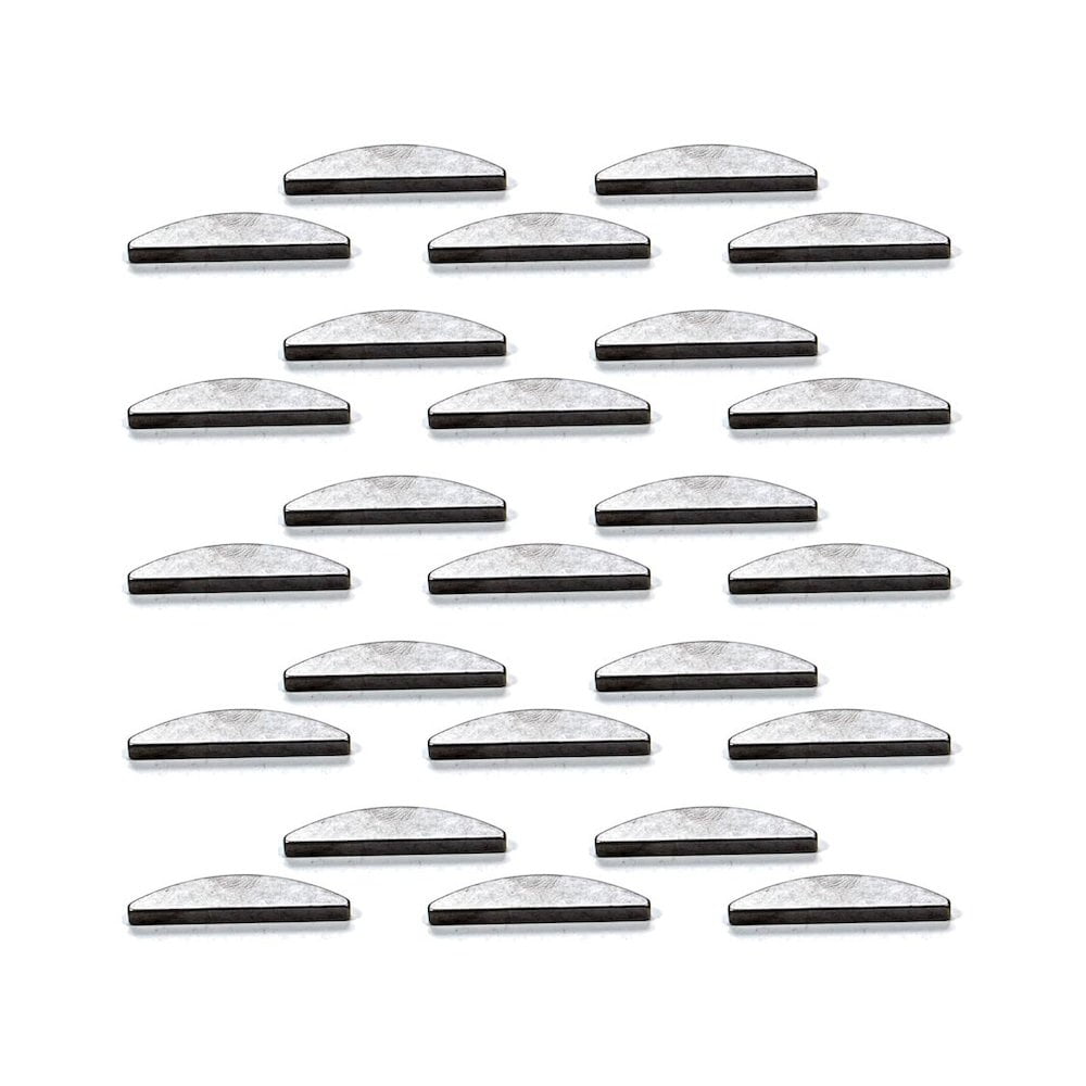 Pioneer Woodruff Keys - (25) 3/16 x 1-3/4 - Walmart Business Supplies