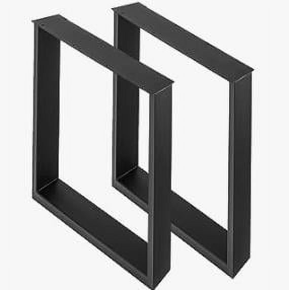 PioneerWorks Square Table Legs,Metal Table Legs,Heavy Duty Metal ...