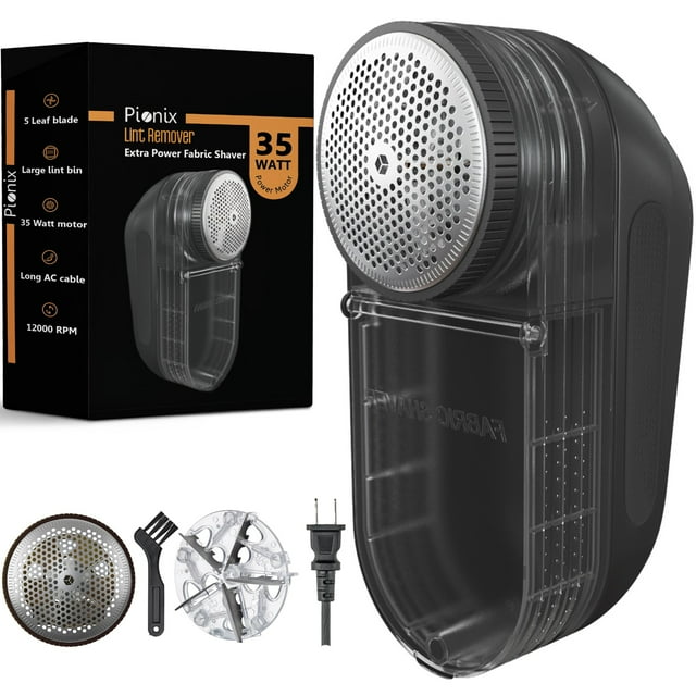 Pionix Extra Power Fabric Shaver - 35W Electric Lint Remover for ...