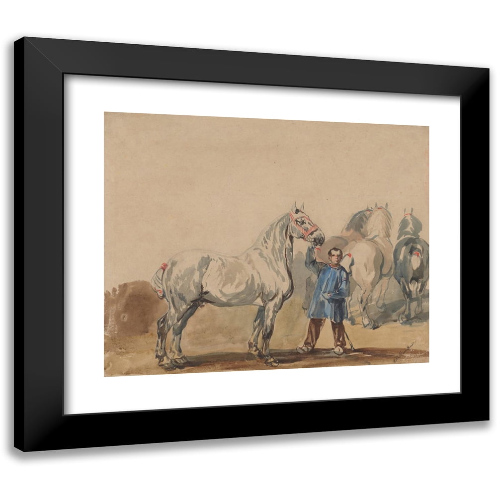 Piotr Michałowski 18x15 Black Modern Framed Museum Art Print Titled ...