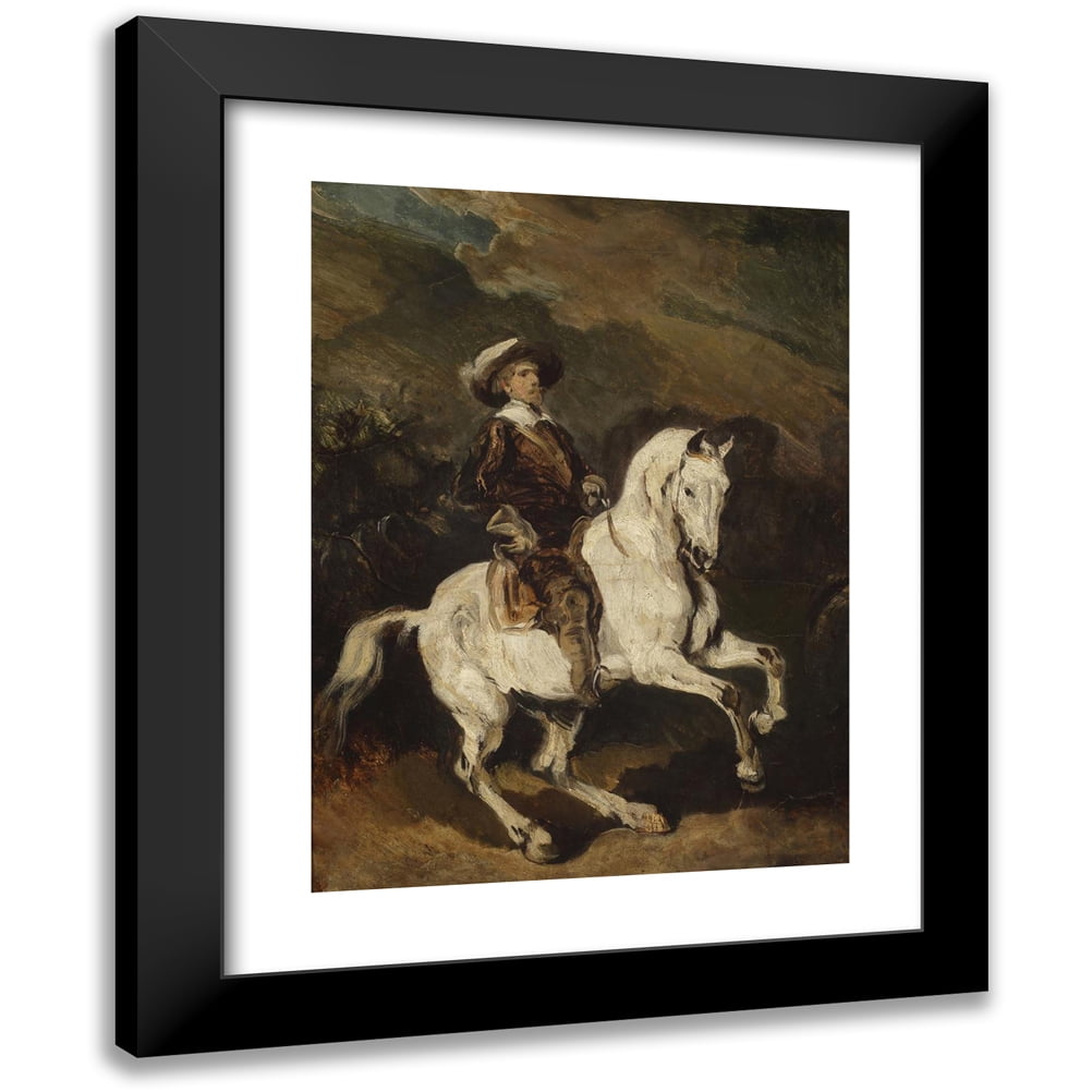 Piotr Michałowski 19x24 Black Modern Framed Museum Art Print Titled ...