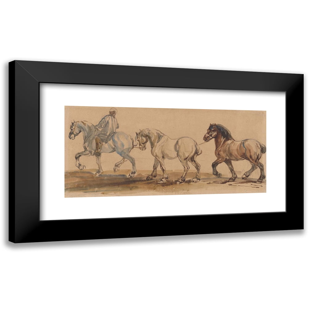 Piotr Michałowski 24x13 Black Modern Framed Museum Art Print Titled ...