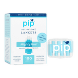 P.I.P. All-in-One Safety Blood Lancets 30g x 1.0mm, Box of 100, Easy to ...