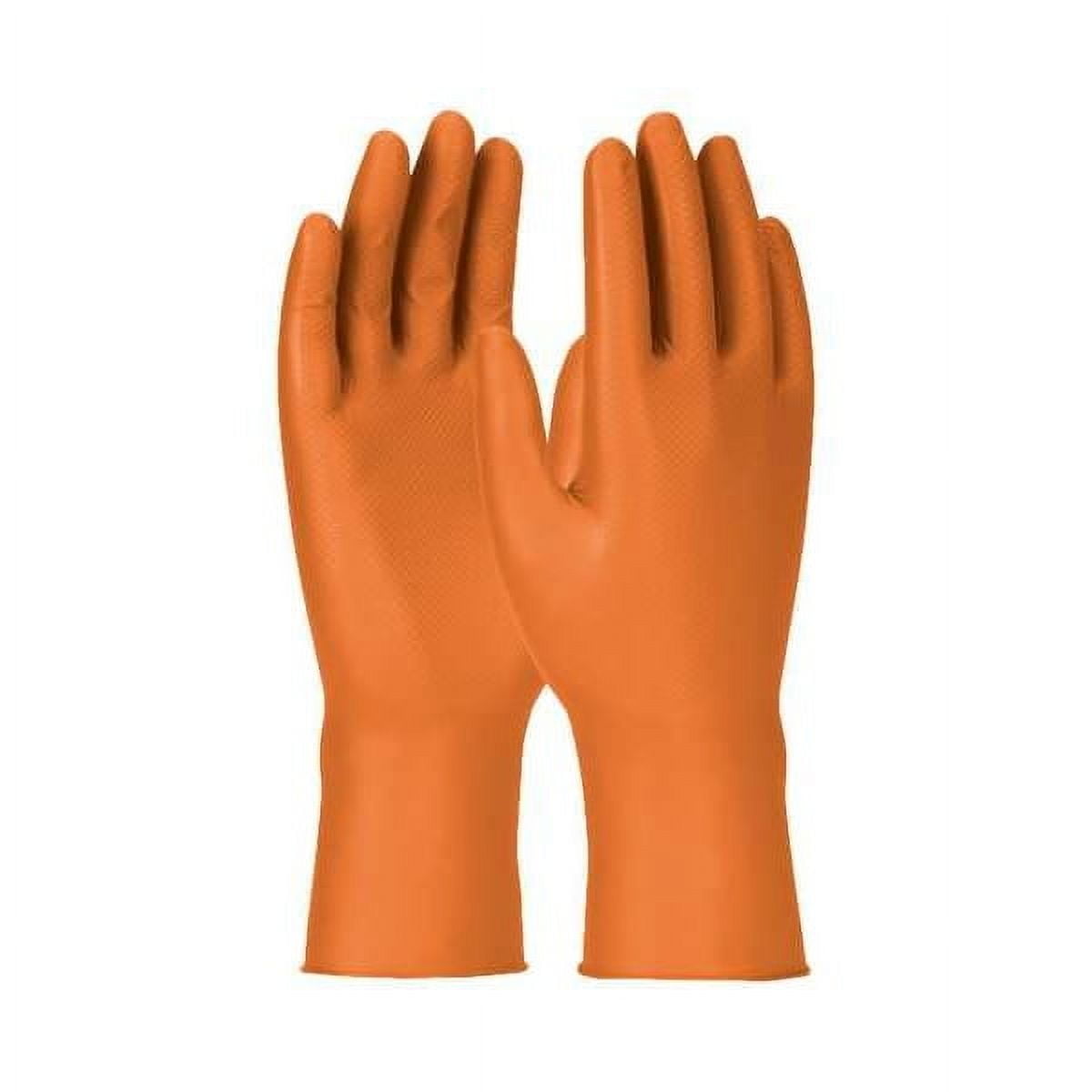 Pip Disposable Gloves, Orange, XL, 10, PK50 67-307/XL - Walmart.com