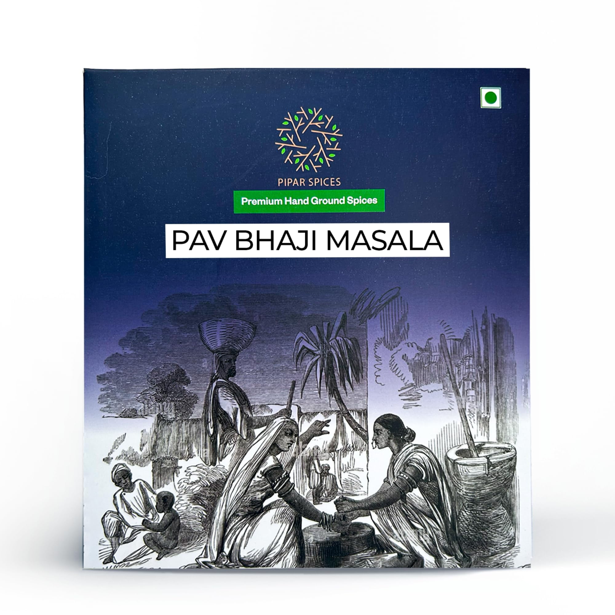 Pipar Spices Pav Bhaji YYF14 Masala - 100g Pack | Hand Grounded For ...