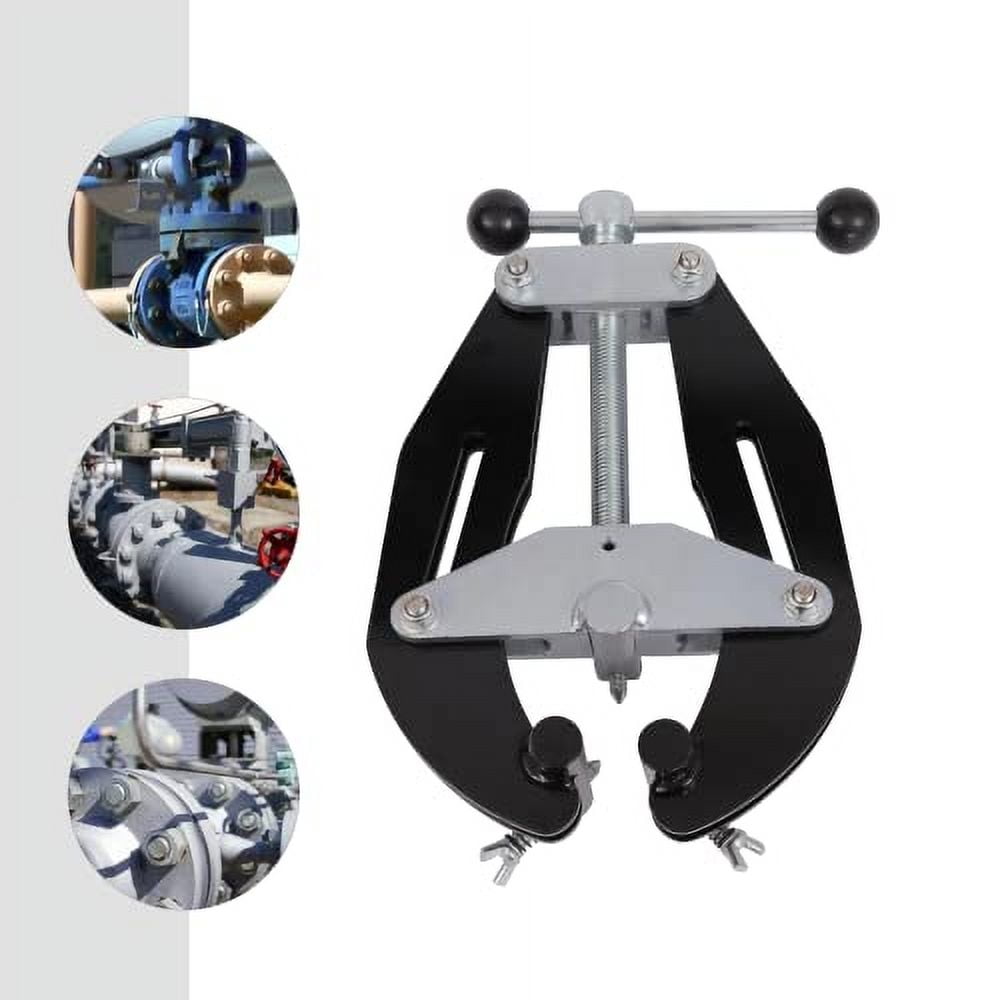 Pipe Clamp, 2 to 6Inch Heavy Duty Pipe Alignment Clamp, High Strength ...