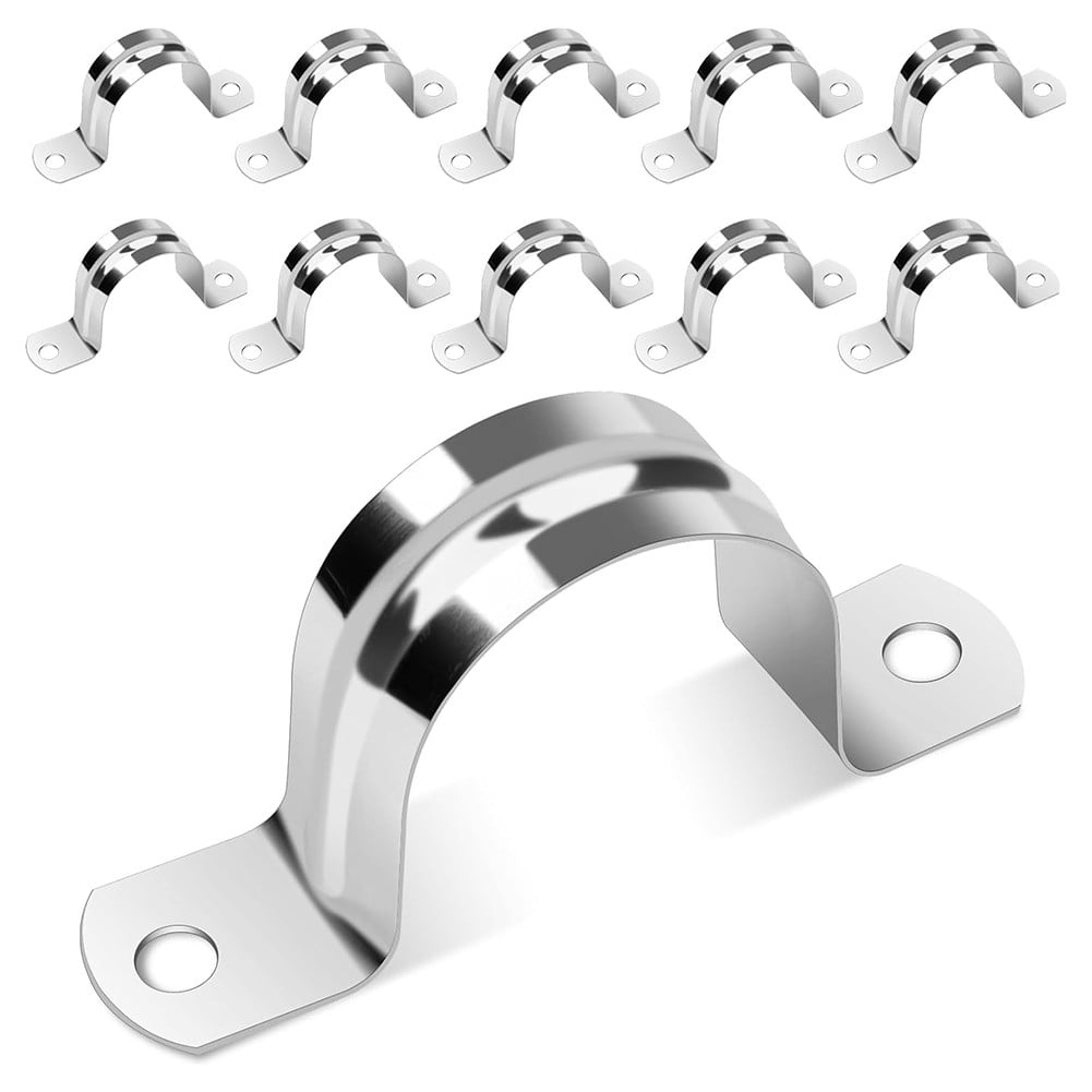 Pipe Clamps Mounting Stainless Steel Clamps for Attaching Water Pipes ...