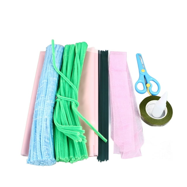 Pipe Cleaner Bouquet Bendable Wire Bulk Lifelike DIY Chenille Stems ... Pipe Cleaner Bouquet Bendable Wire Bulk Lifelike DIY Chenille Stems ...