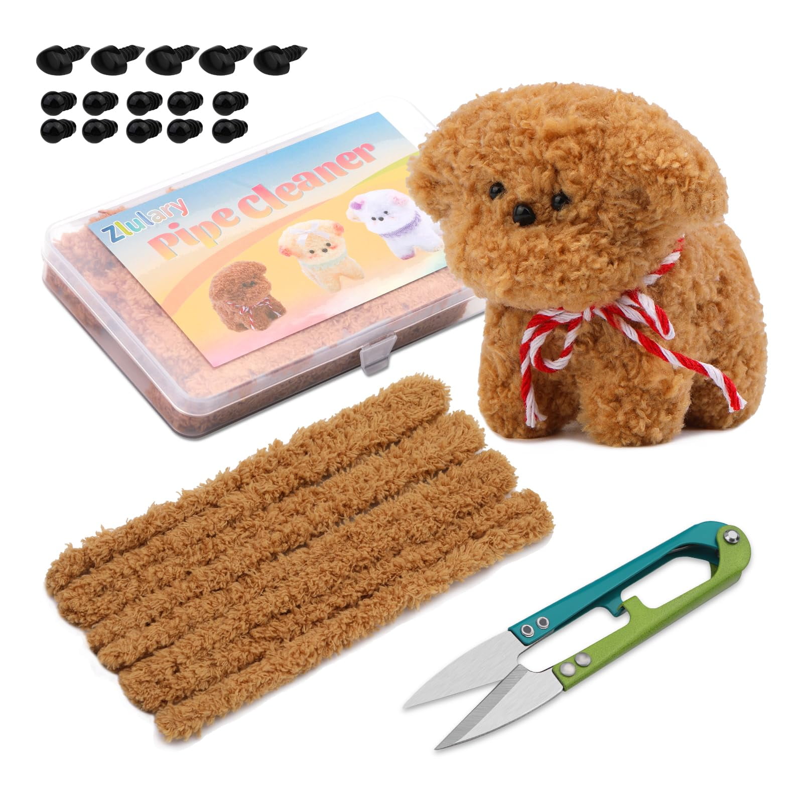 Pipe Cleaner, Pipe Cleaners Craft, 15mm Super Chunky Chenille Stems ...