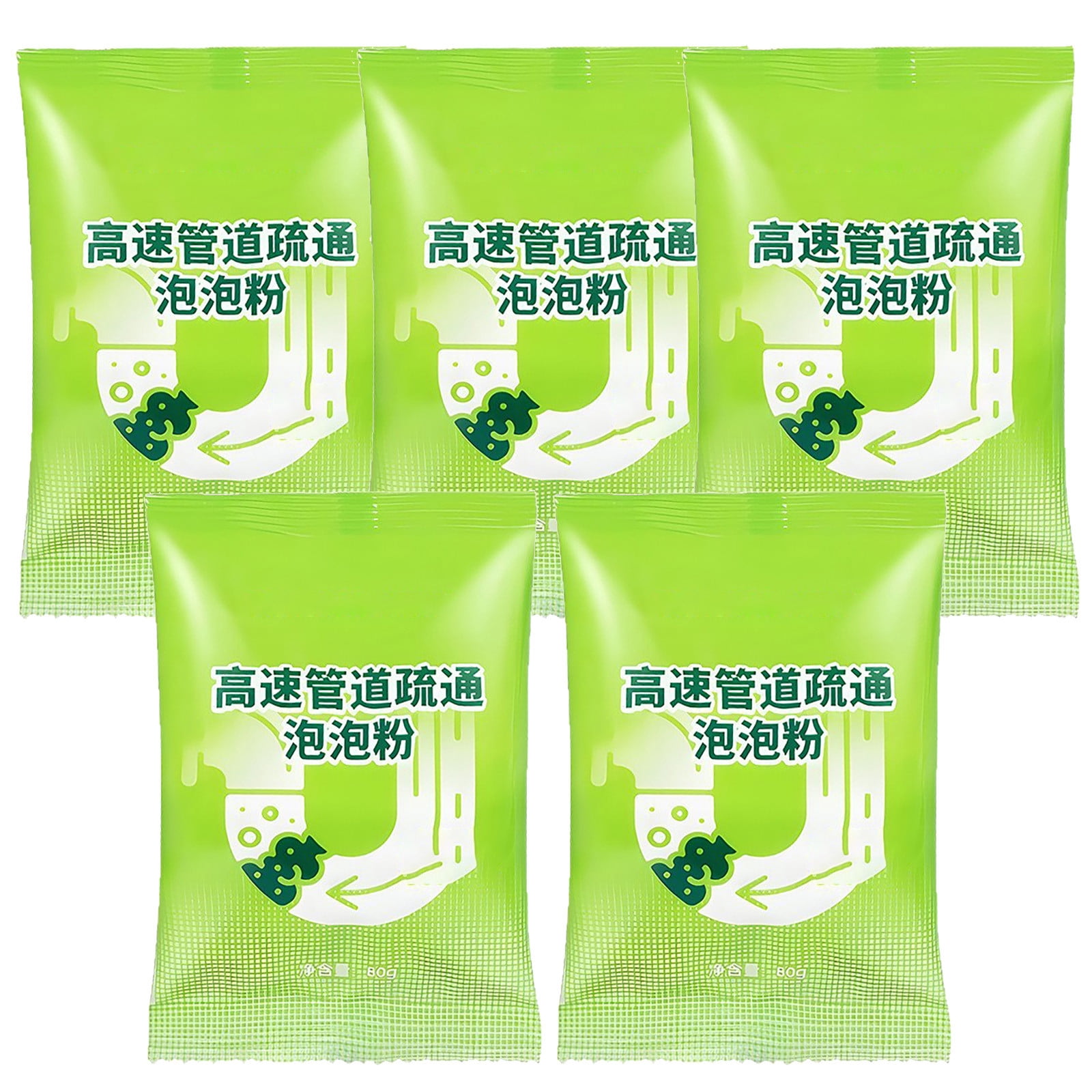 Pipe Cleaner, Yrmaups Fast Acting Pipe Dredging Powder, Unclogs Kitchen ...