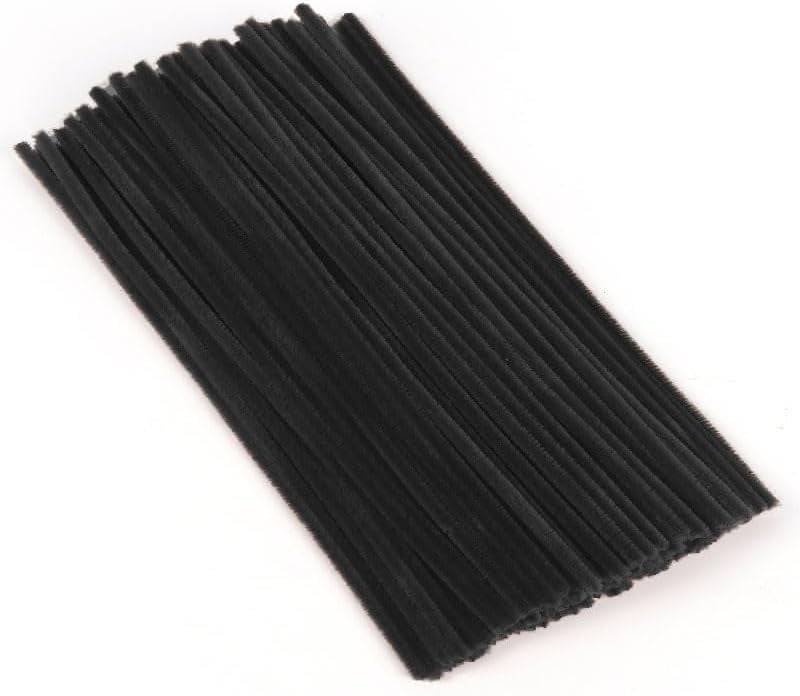 Pipe Cleaners, 100 Pieces Taro Purple Chenille Stems Craft, 12 inch ...