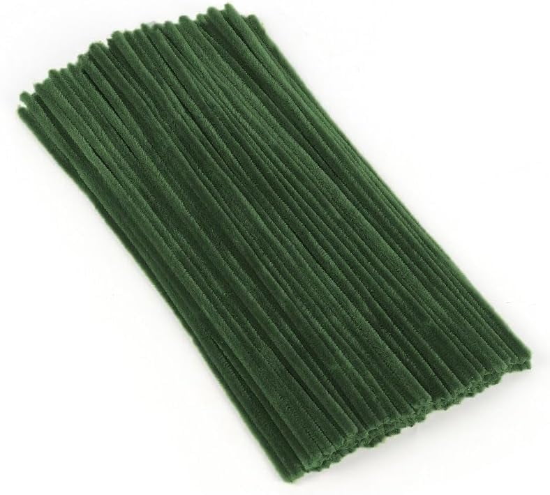 Pipe Cleaners, 100 Pieces Taro Purple Chenille Stems Craft, 12 inch ...