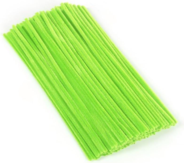 Pipe Cleaners, 100 Pieces Taro Purple Chenille Stems Craft, 12 inch ...