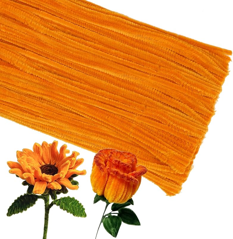 Pipe Cleaners, 100Pcs Creative Crafting Pipe Cleaners Supplies for ...