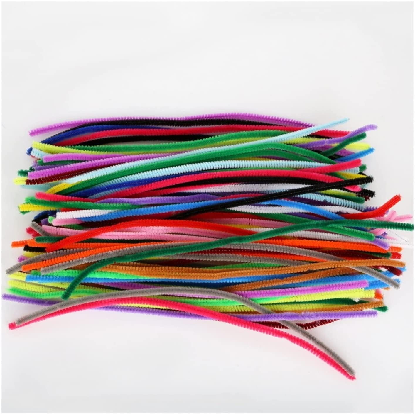 Pipe Cleaners 100pcs 30cm Chenille Stems Twist Wire Chenille Stems Pipe ...