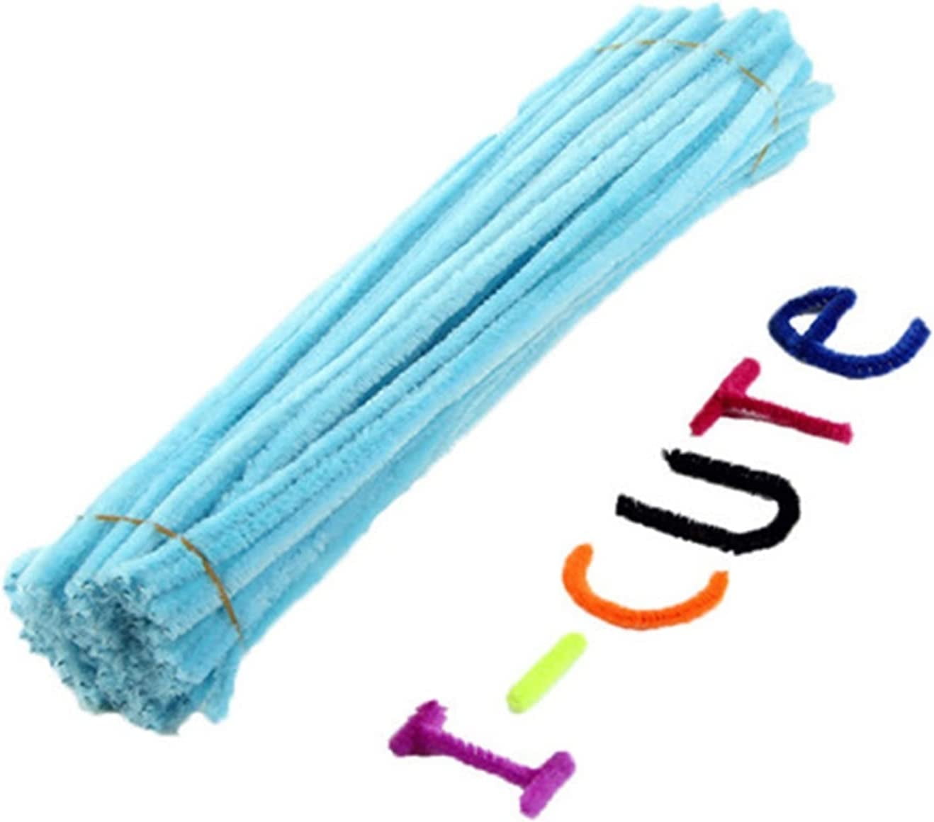 Pipe Cleaners 30cm Glitter Chenille Stems Pipe Cleaners Kids Plush ...