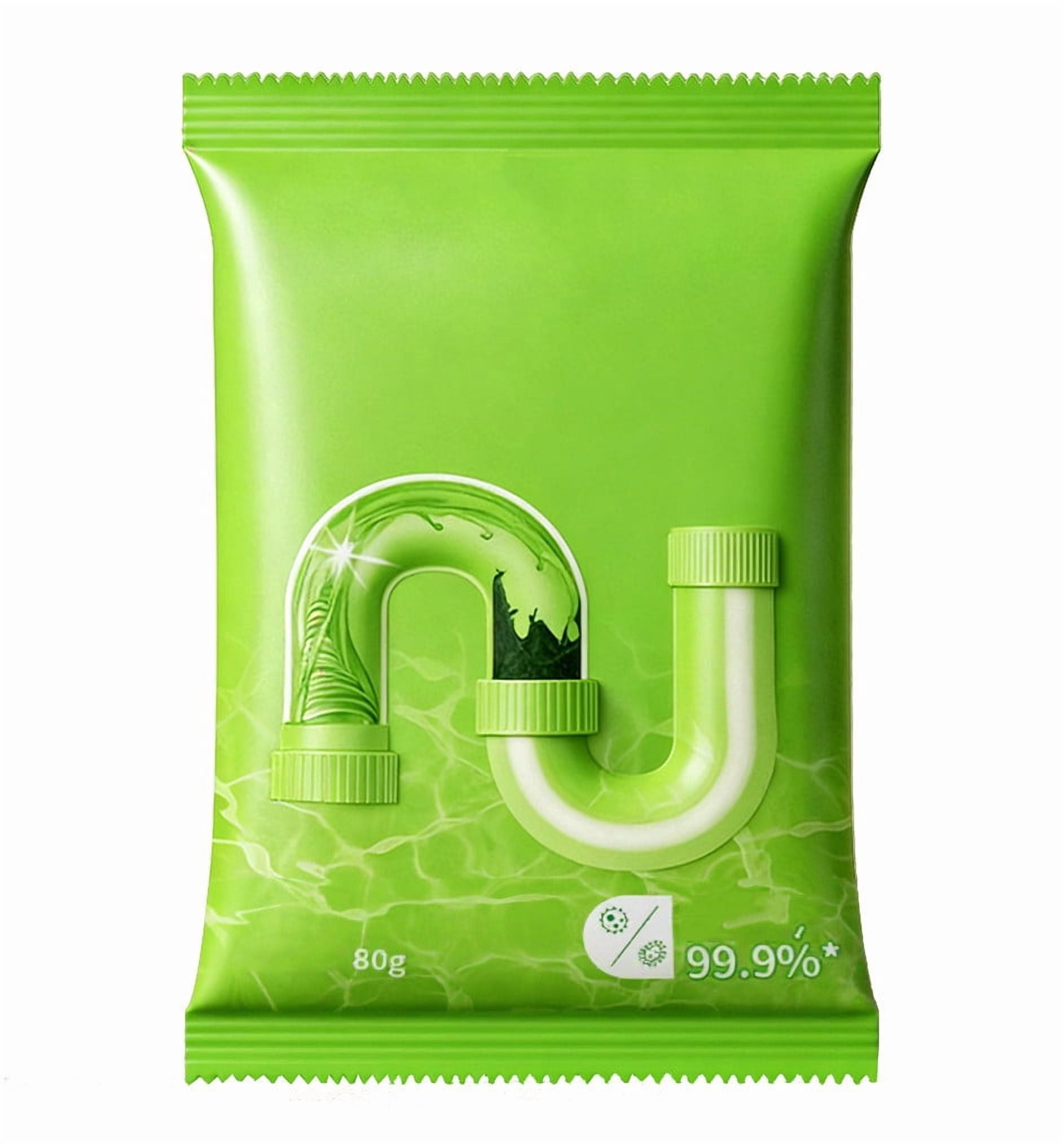 Pipe Cleaners, 80g Powerful Daily Drain Cleaning Powder, Fast-Acting ...