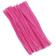 100-Pack Assorted Color Pipe Cleaners 12" DIY Stems for Floral Bouquets ...