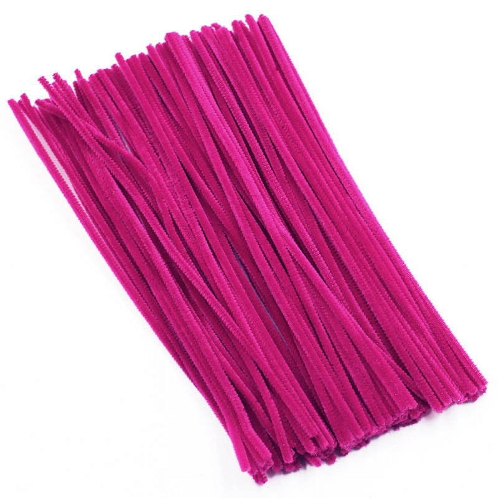Pipe Cleaners DIY Craft Stems | Assorted Candy Colors - 100 Pack | 6mm ...