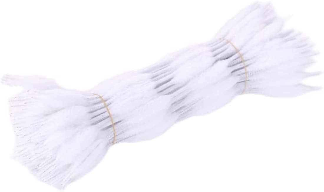 Pipe Cleaners - Pack of 100，Chenille Stems Craft Supplies 13mm x 12 ...