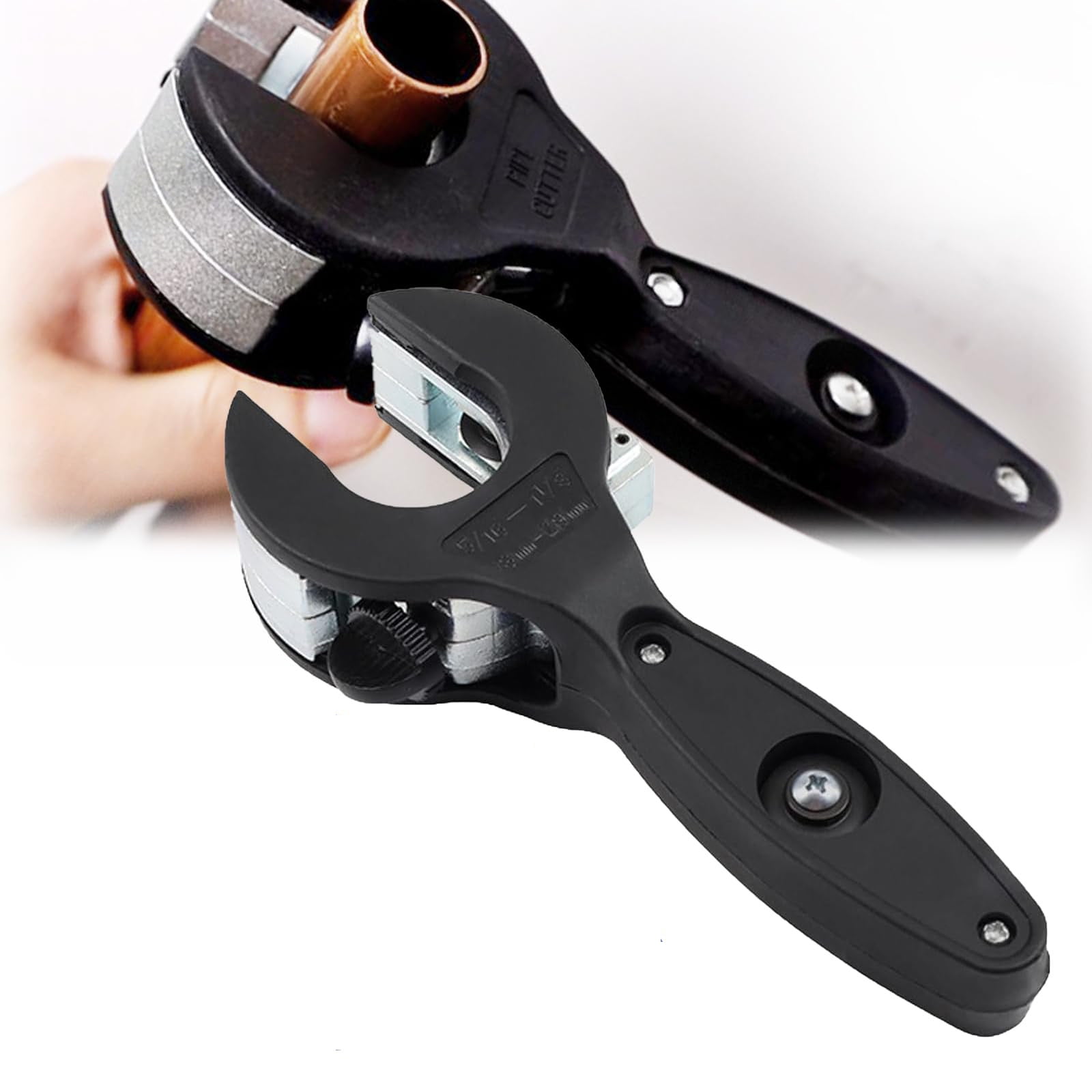 Pipe Cutter, 7.3 Inch Ratcheting Tubing Cutter for 1/4" to 7/8" Copper ...