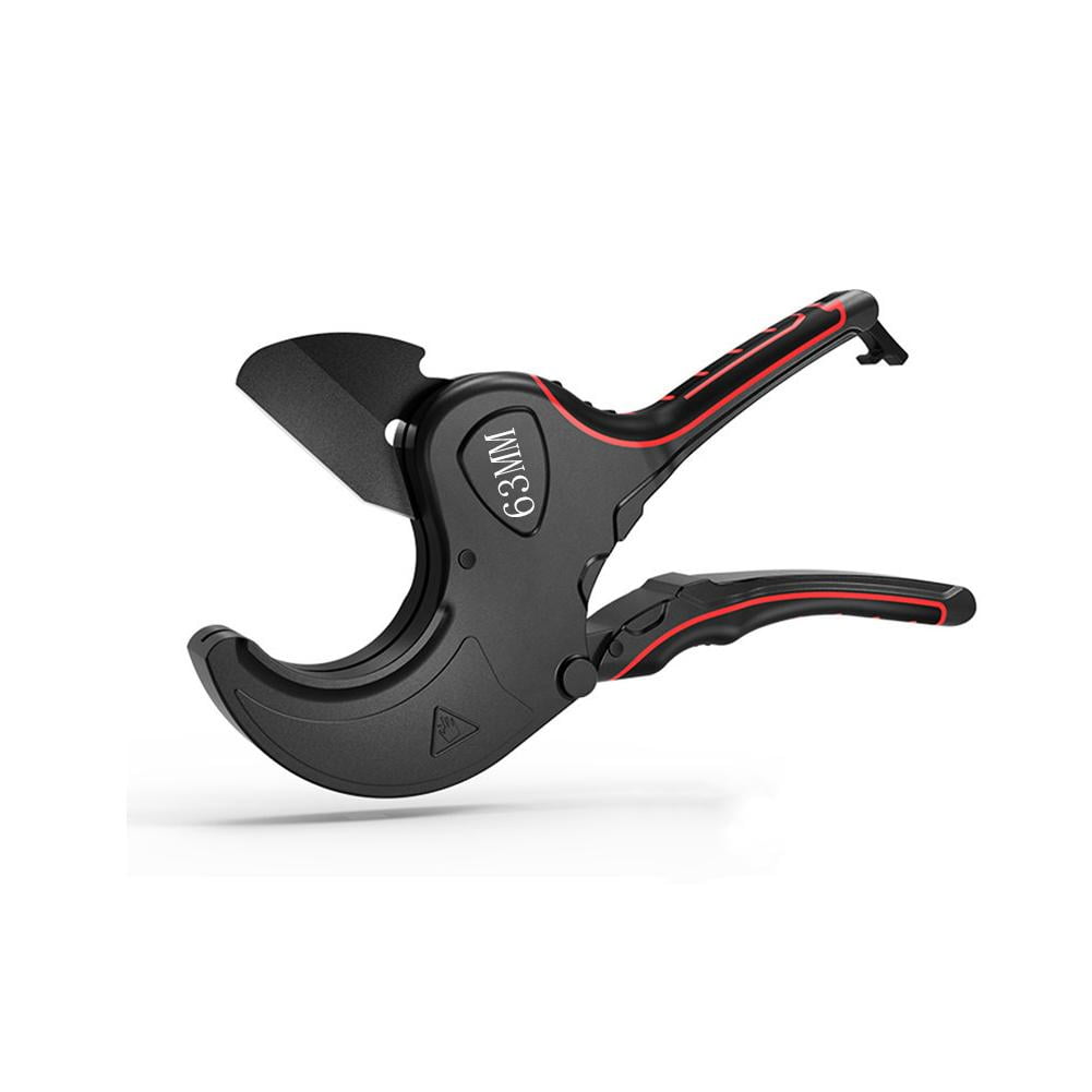 Pipe Cutter 75mm Aluminum Alloy Body Ratchet Scissors Tube PVC~ Cutter ...