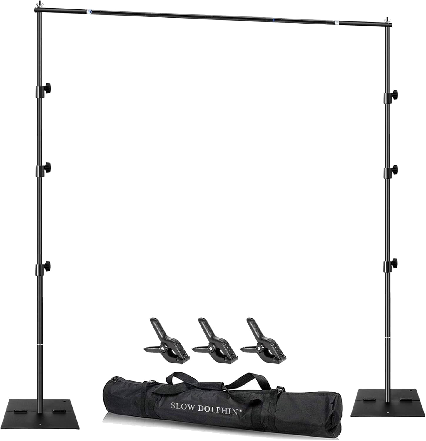 Pipe and Drape Photography Backdrop Stand Kit Adjustable Photo ...