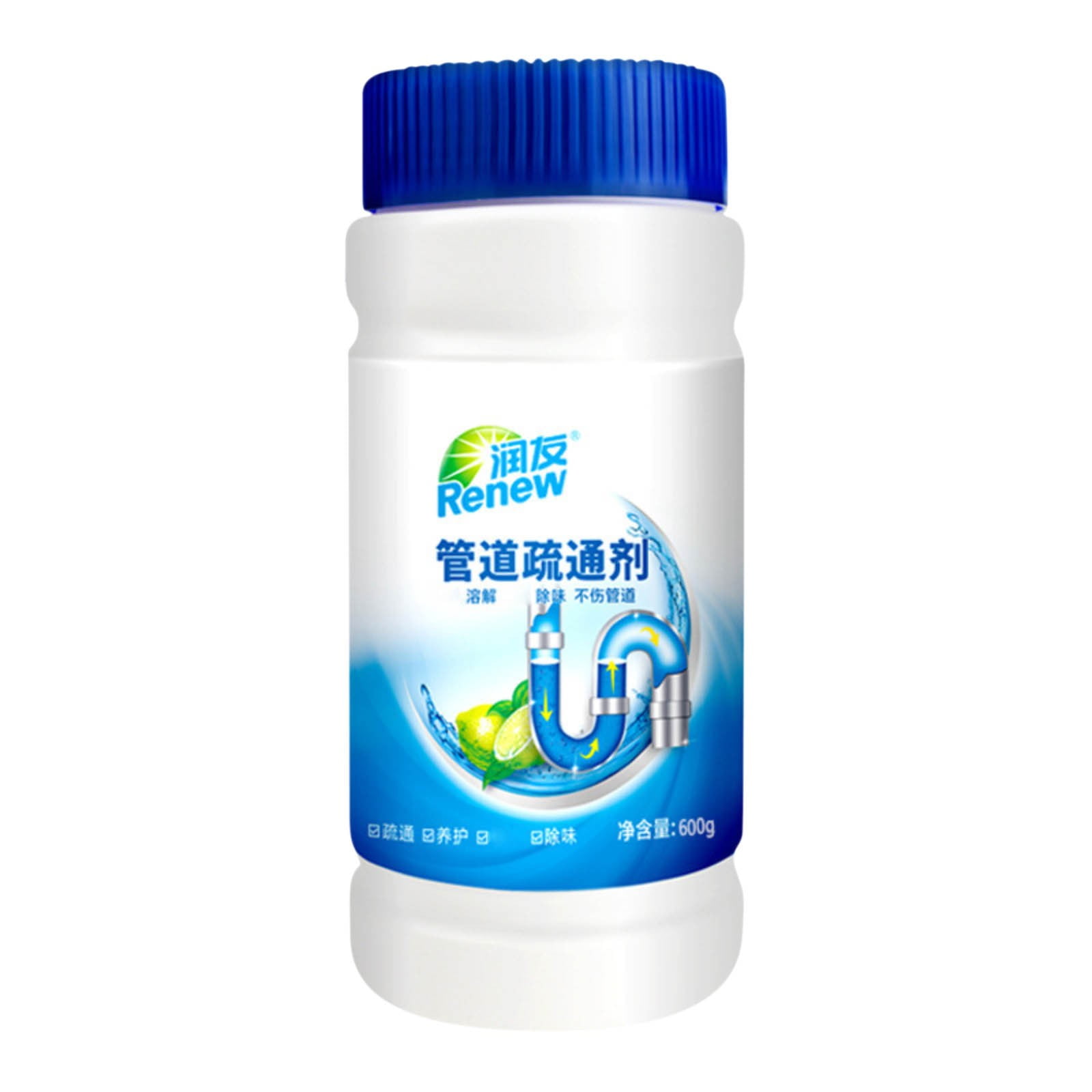 Pipe Dredge Powerful Sink Bombs Fast Foaming Pipe Cleaner Powder Dredge ...