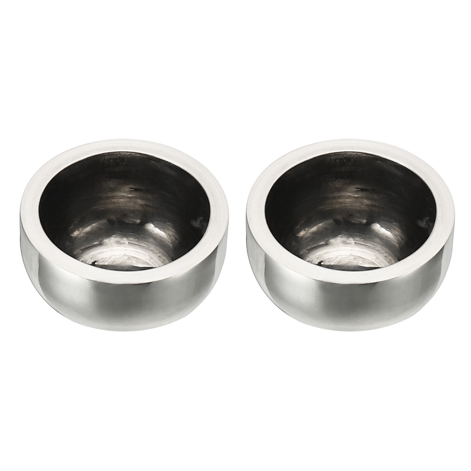 Pipe End Cap,2Pcs 304 Stainless Steel Tube End Cap Round Fitting Cap ...